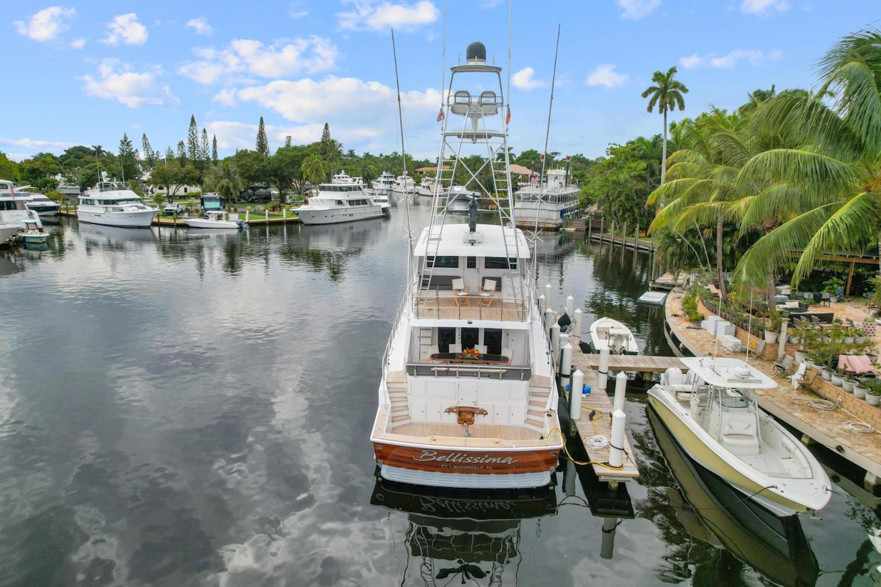 Used Hatteras 82' 82 Convertible For Sale In Florida | BELLISSIMA ...
