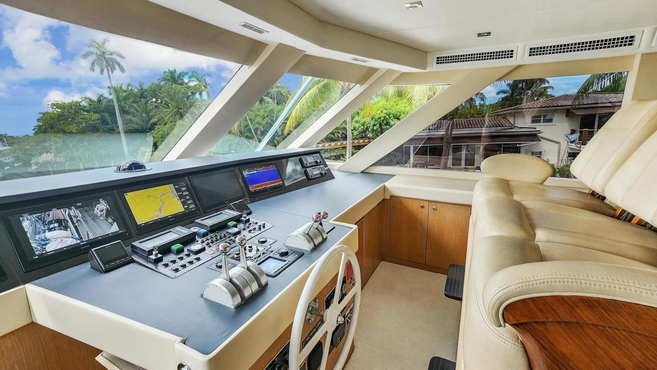 Used Hatteras 82' 82 Convertible For Sale In Florida | BELLISSIMA ...